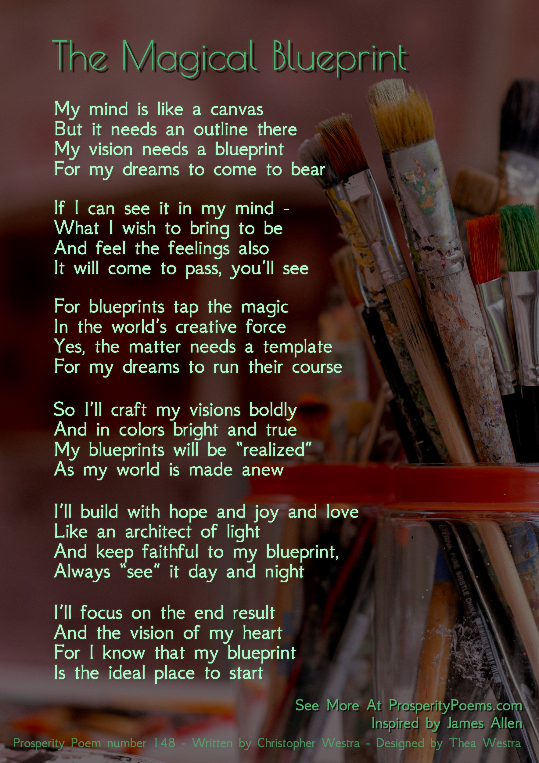 Prosperity Poem - The Magical Blueprint
