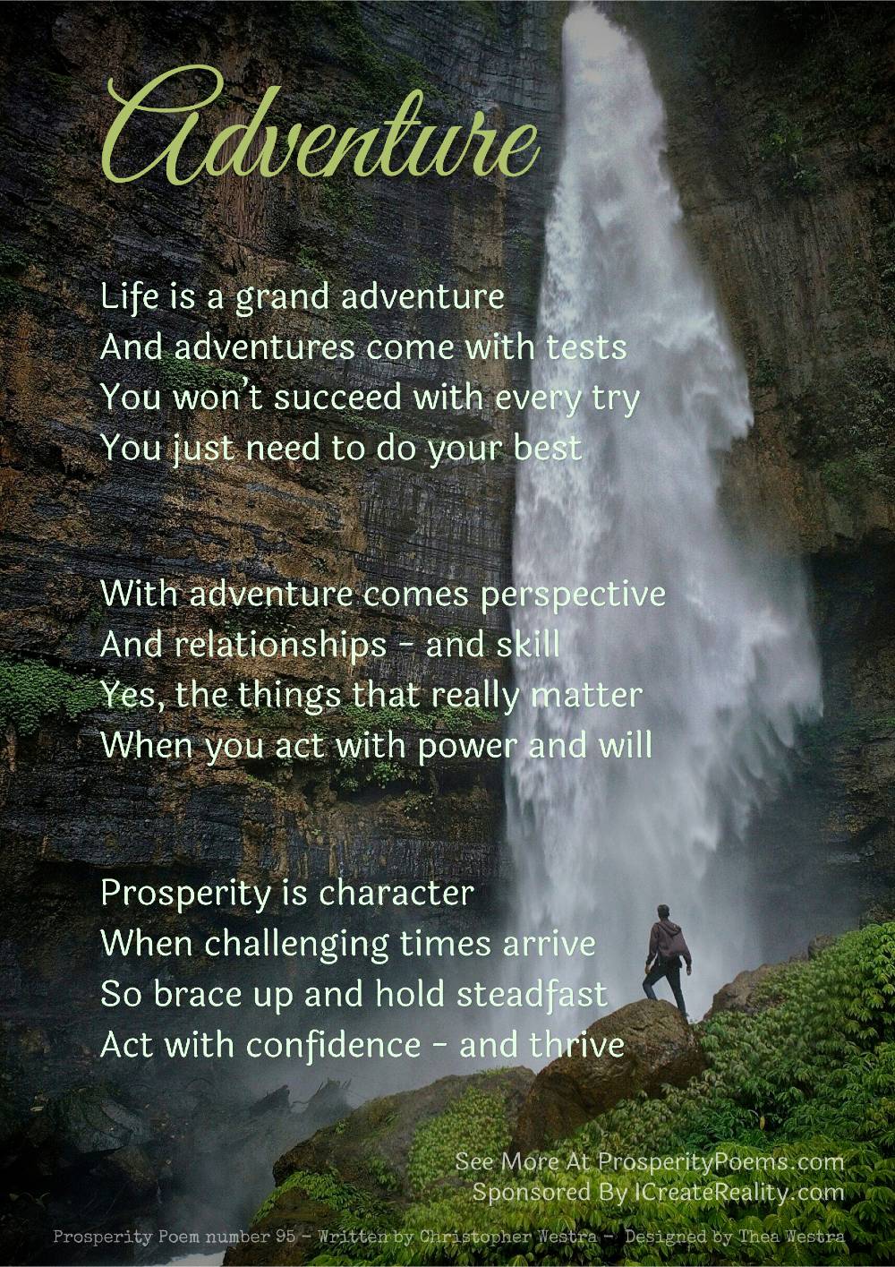 Prosperity Poem - Adventure